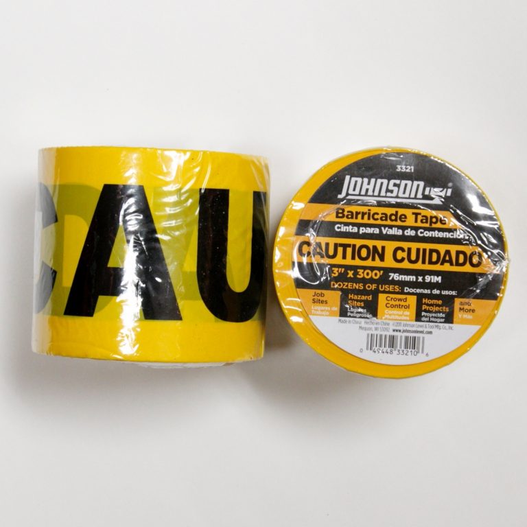 Caution/Cuidado Barricade Tape - Clausen's Carolina Lasers